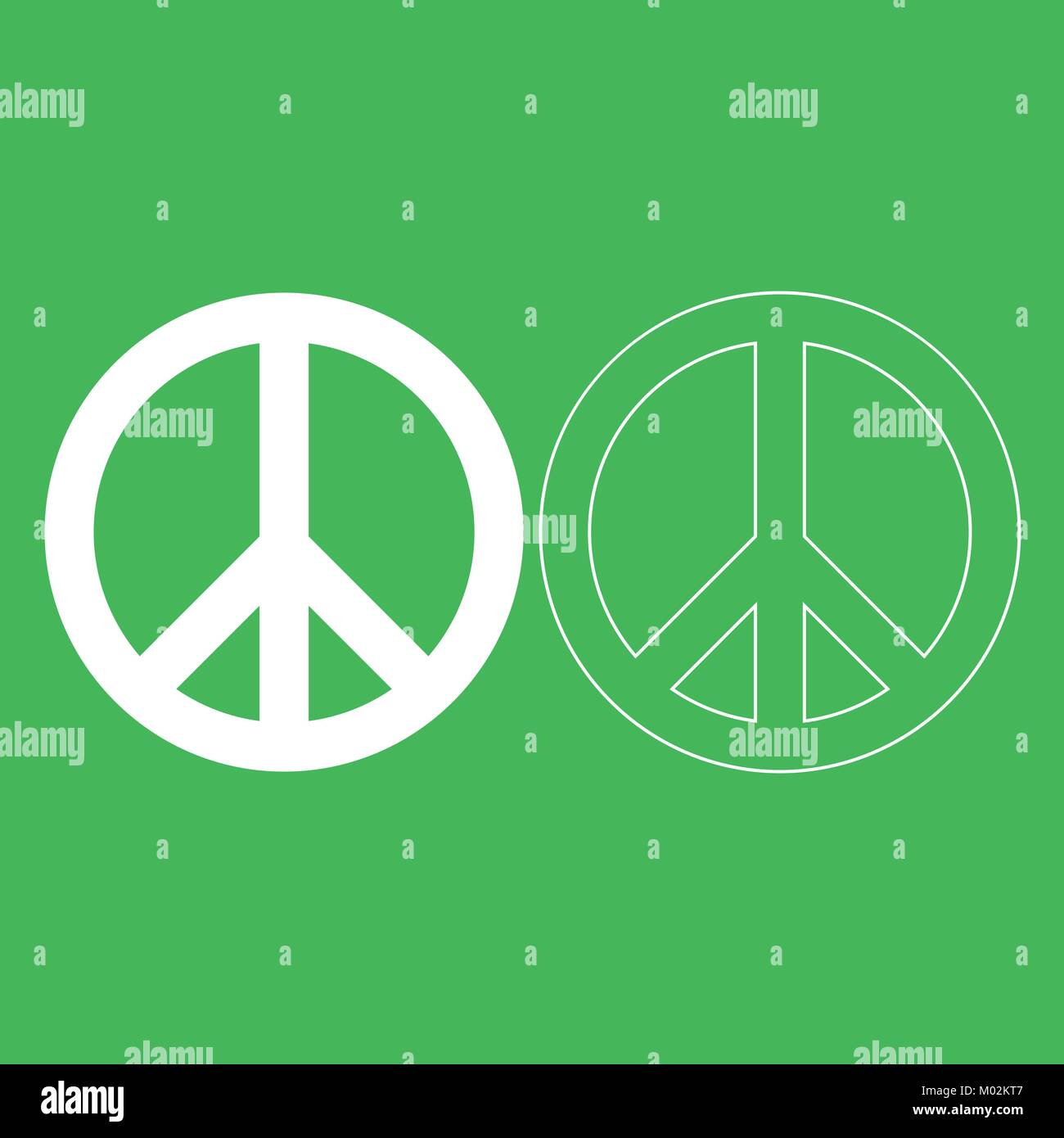Peace Sign Stock Vector Images - Alamy