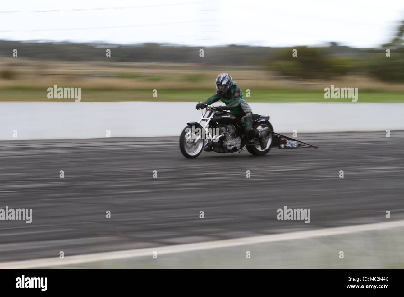 South Coast Raceway Portland -Victoria-Australia- Drag racer during ...