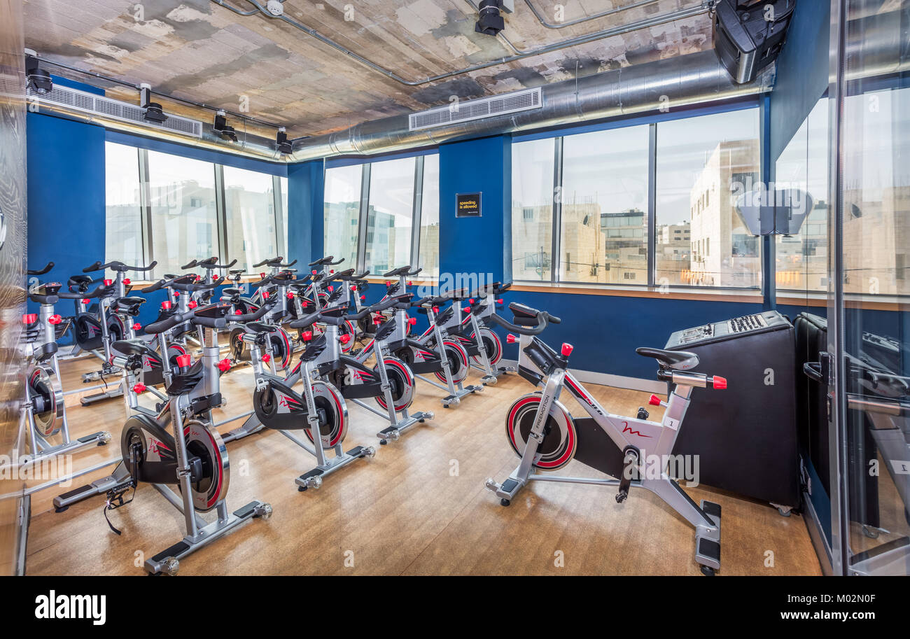 Gym interior design hi-res stock photography and images - Alamy
