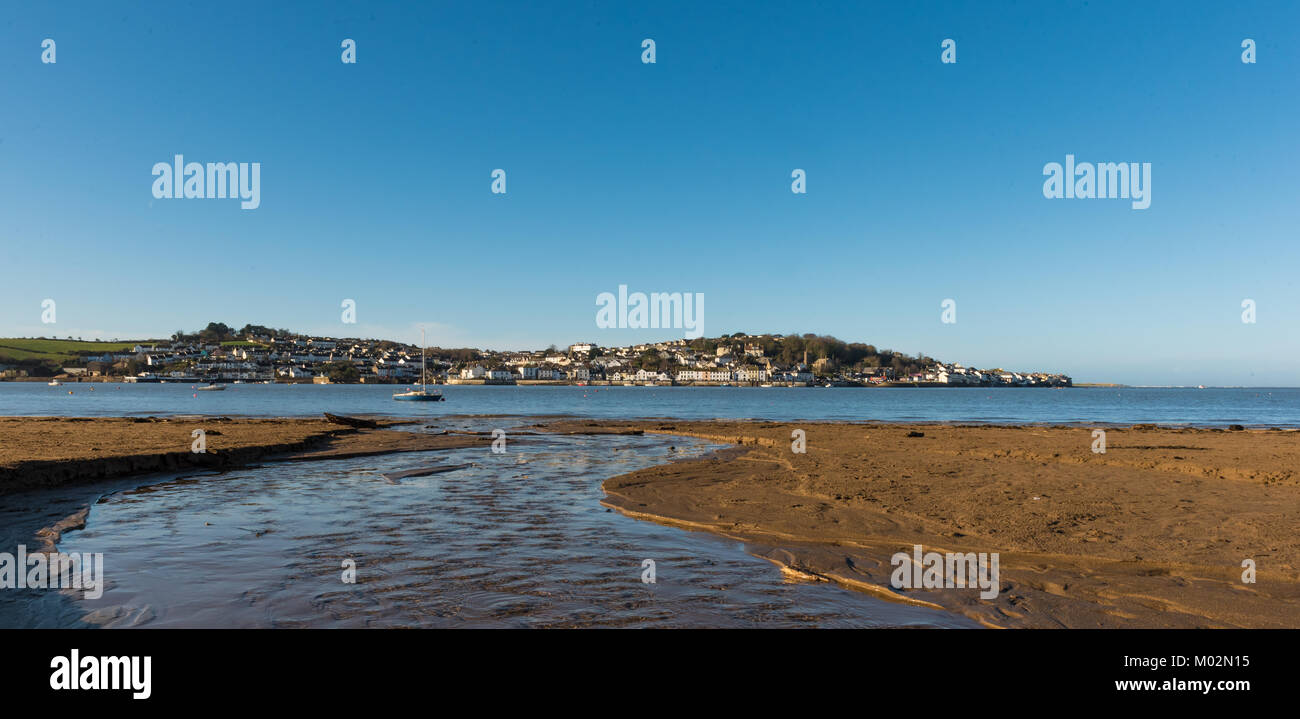 Looking across to Appledore from Instow North Devon Stock Photo - Alamy