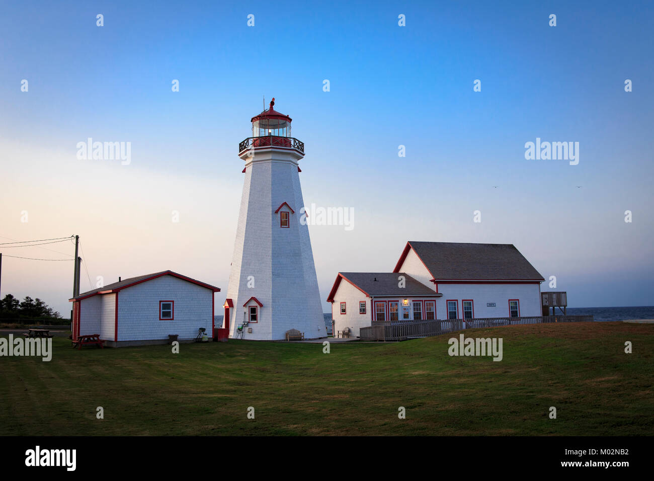 East Point Lighthouse Stock Photo - Alamy