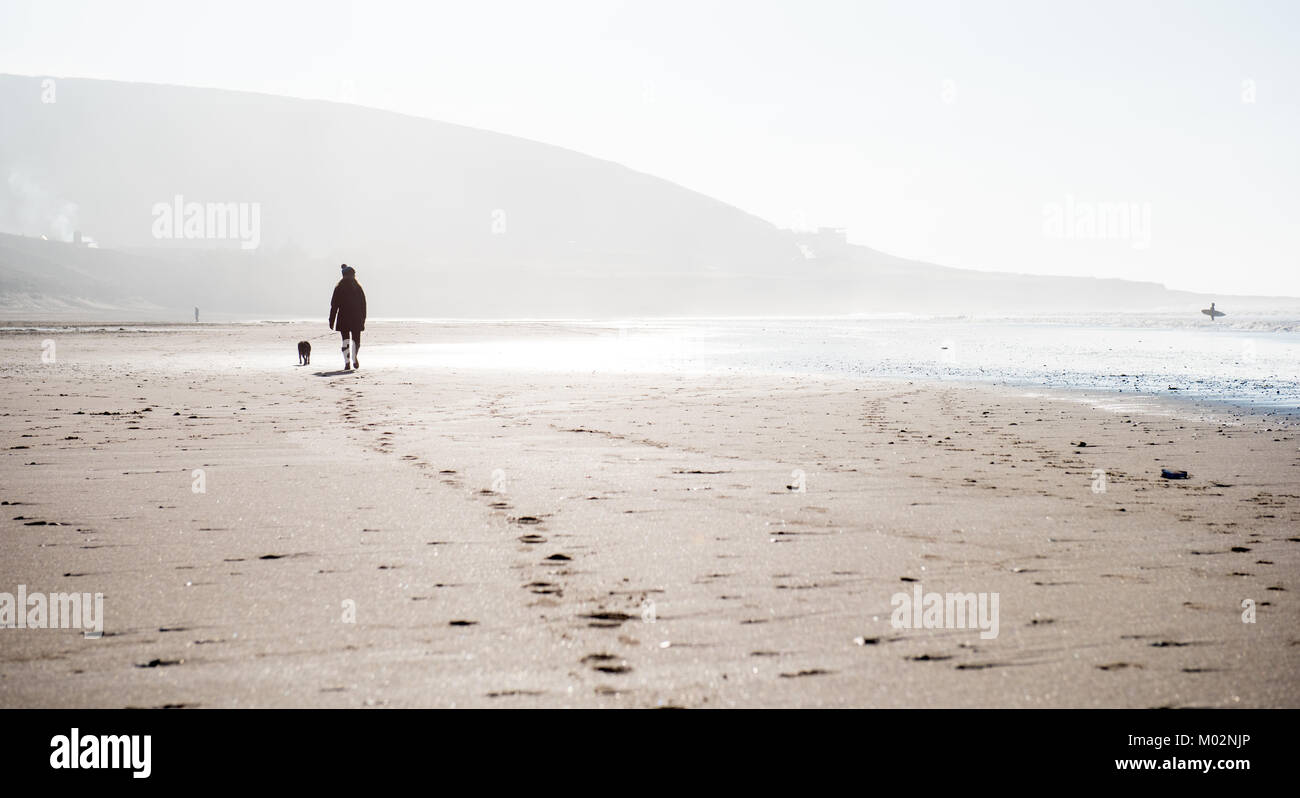 Croyde beach hi-res stock photography and images - Alamy