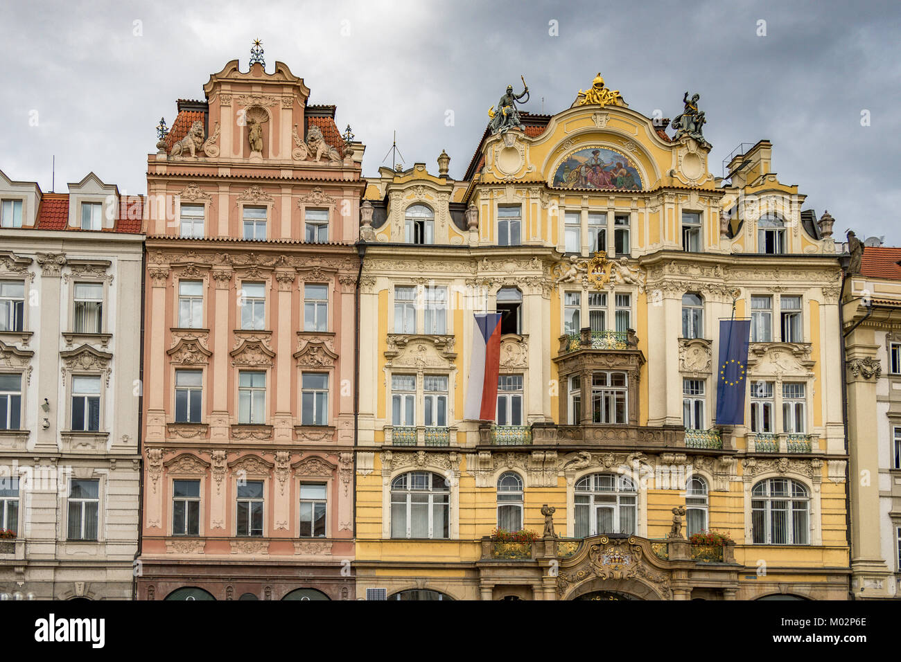 Ministry of Regional Development building in Prague Old Town Square ...
