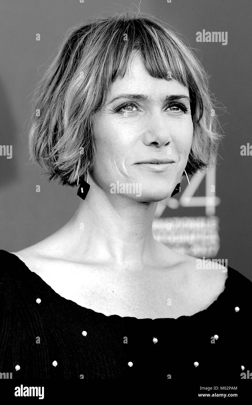 Kristen Wiig attends the photocall for Downsizing during the 74th ...