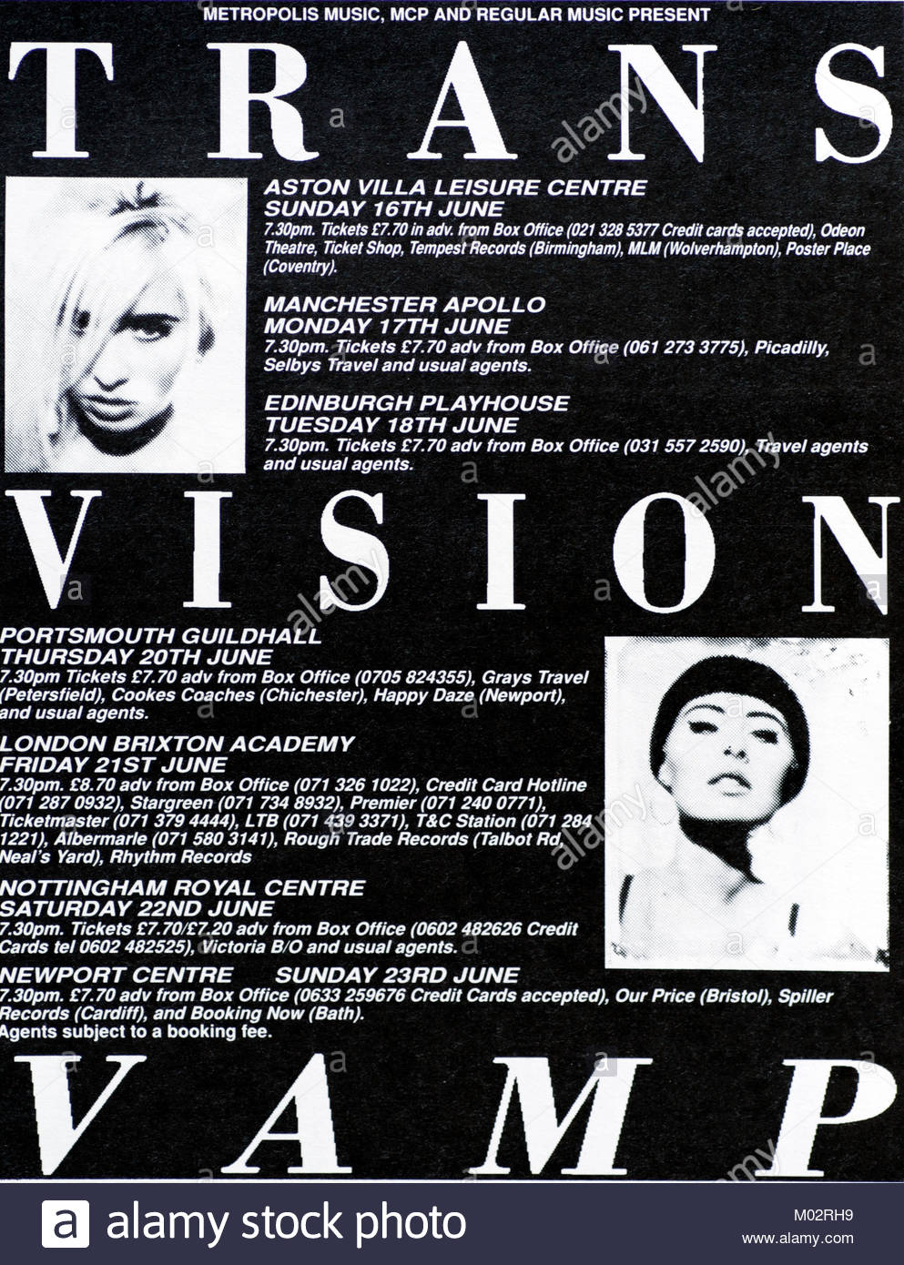 Wendy james transvision vamp hi-res stock photography and images - Alamy