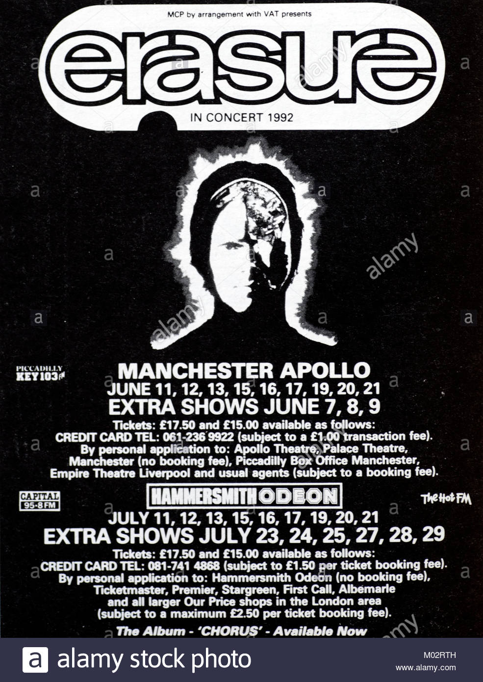 Music live concert advert poster hi-res stock photography and images ...