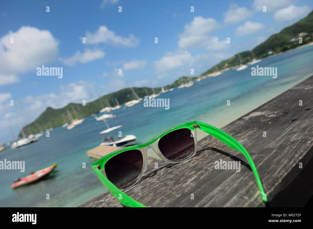 Tyrell Bay marina, Carriacou, Grenada, Caribbean Stock Photo - Alamy