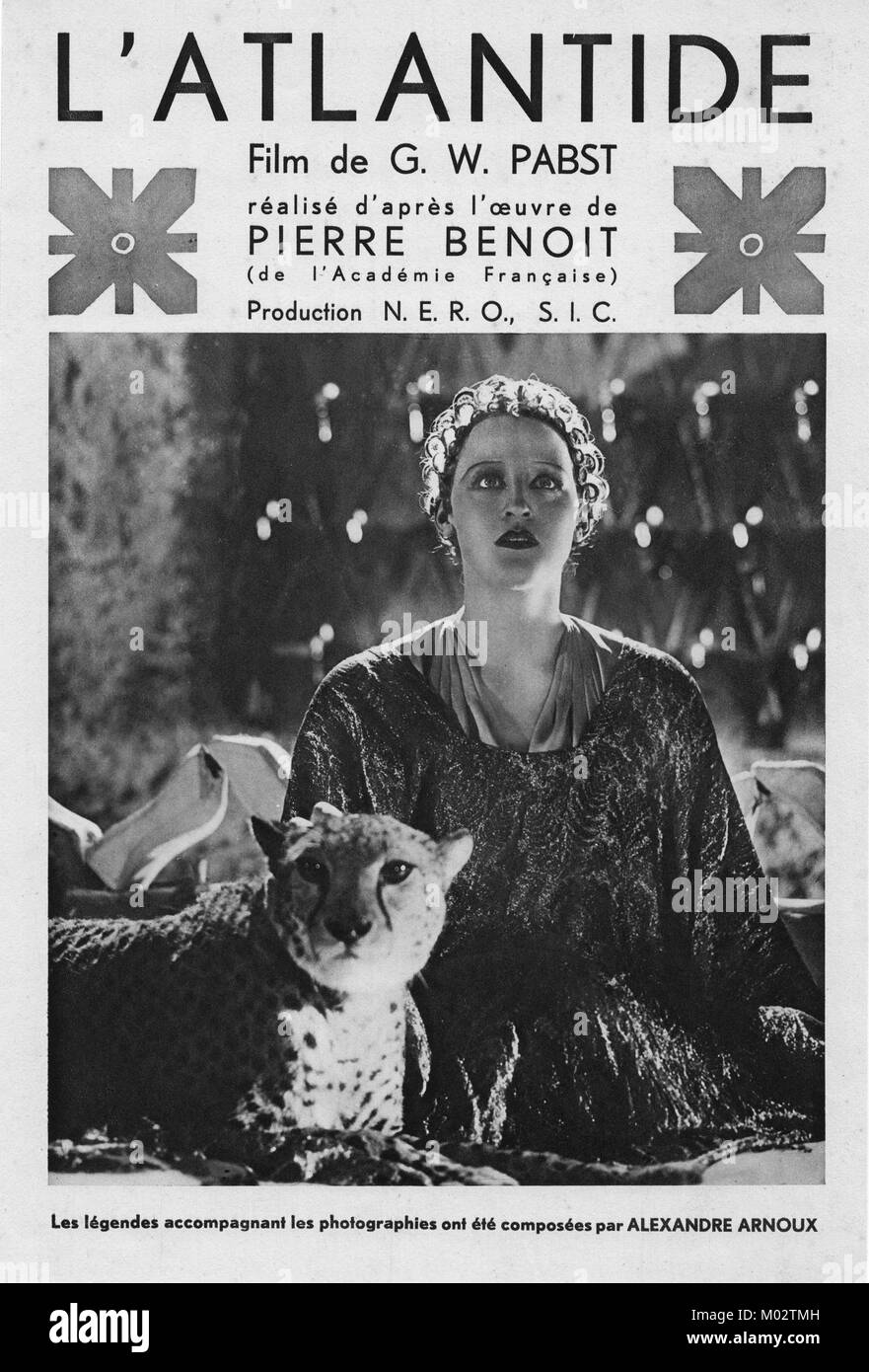 Die herrin von atlantis queen of atlantis year Black and White Stock ...