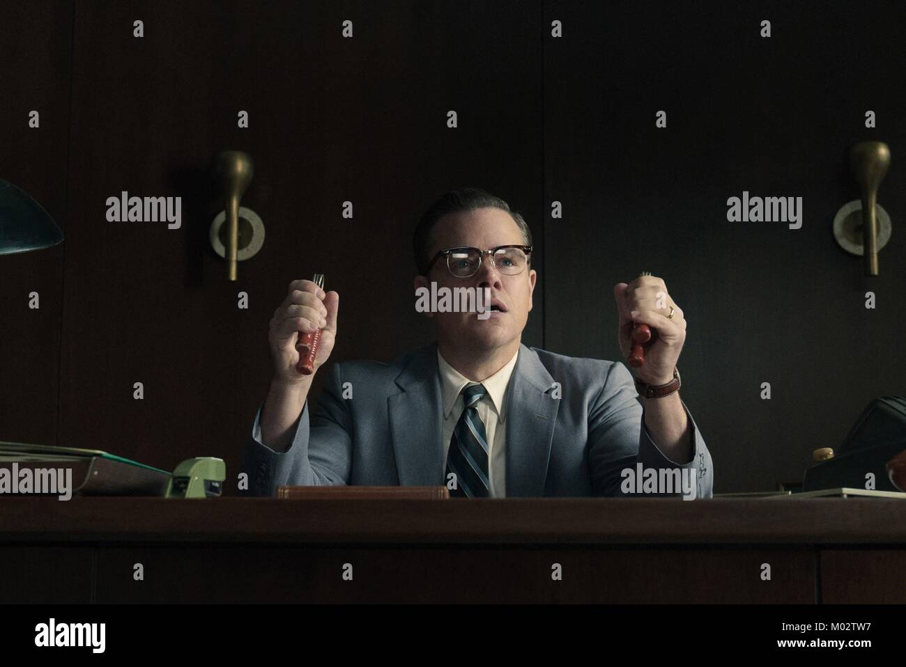 Suburbicon Year : 2017 USA Director : George Clooney Matt Damon Stock ...