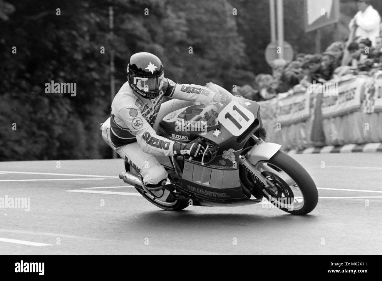 Roger Marshall, Heron Suzuki, Formula 1 TT, June 1988, Isle of Man ...