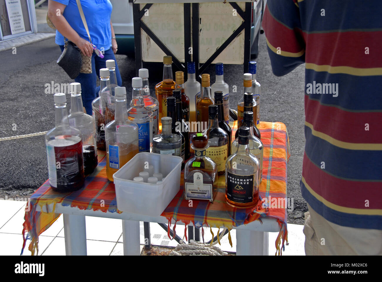 Local drink st lucia hi-res stock photography and images - Alamy