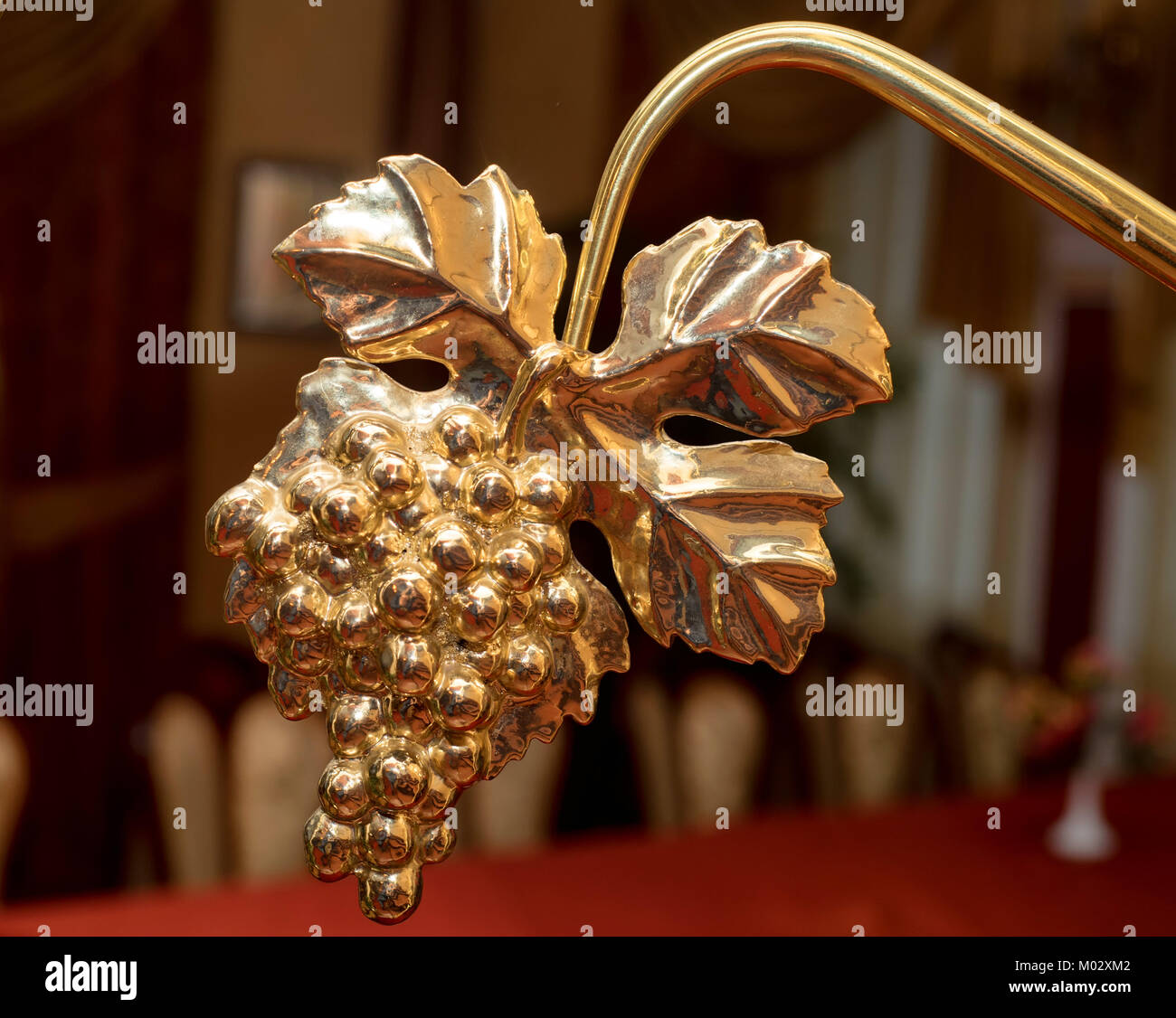 Close up metal bunch of grapes Stock Photo - Alamy