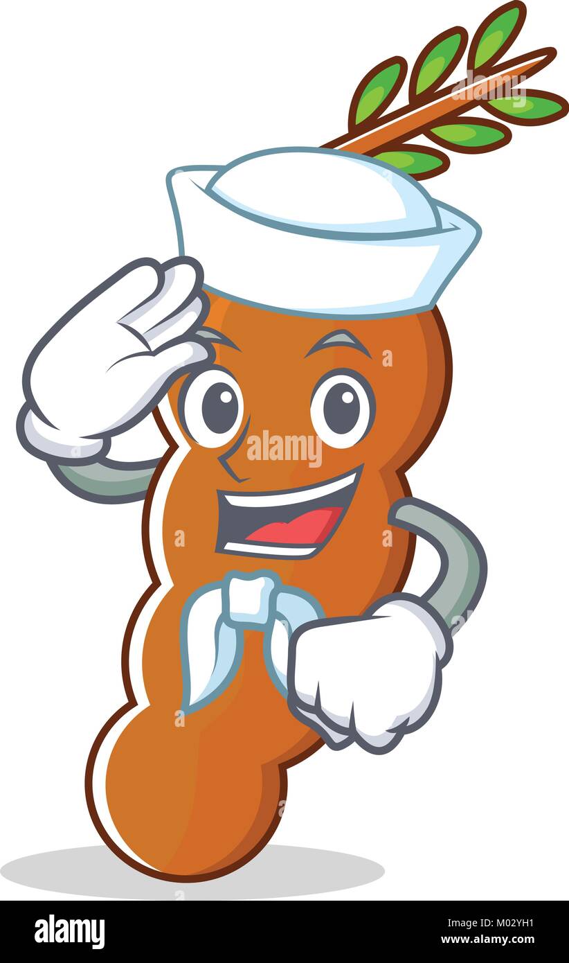 Sailor tamarind character cartoon style Stock Vector Image & Art - Alamy