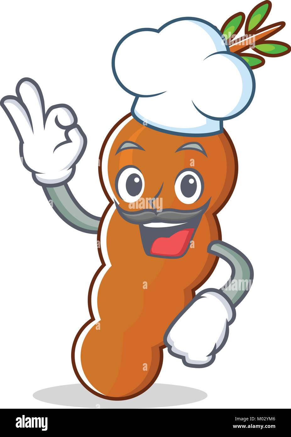Chef tamarind character cartoon style Stock Vector Image & Art - Alamy
