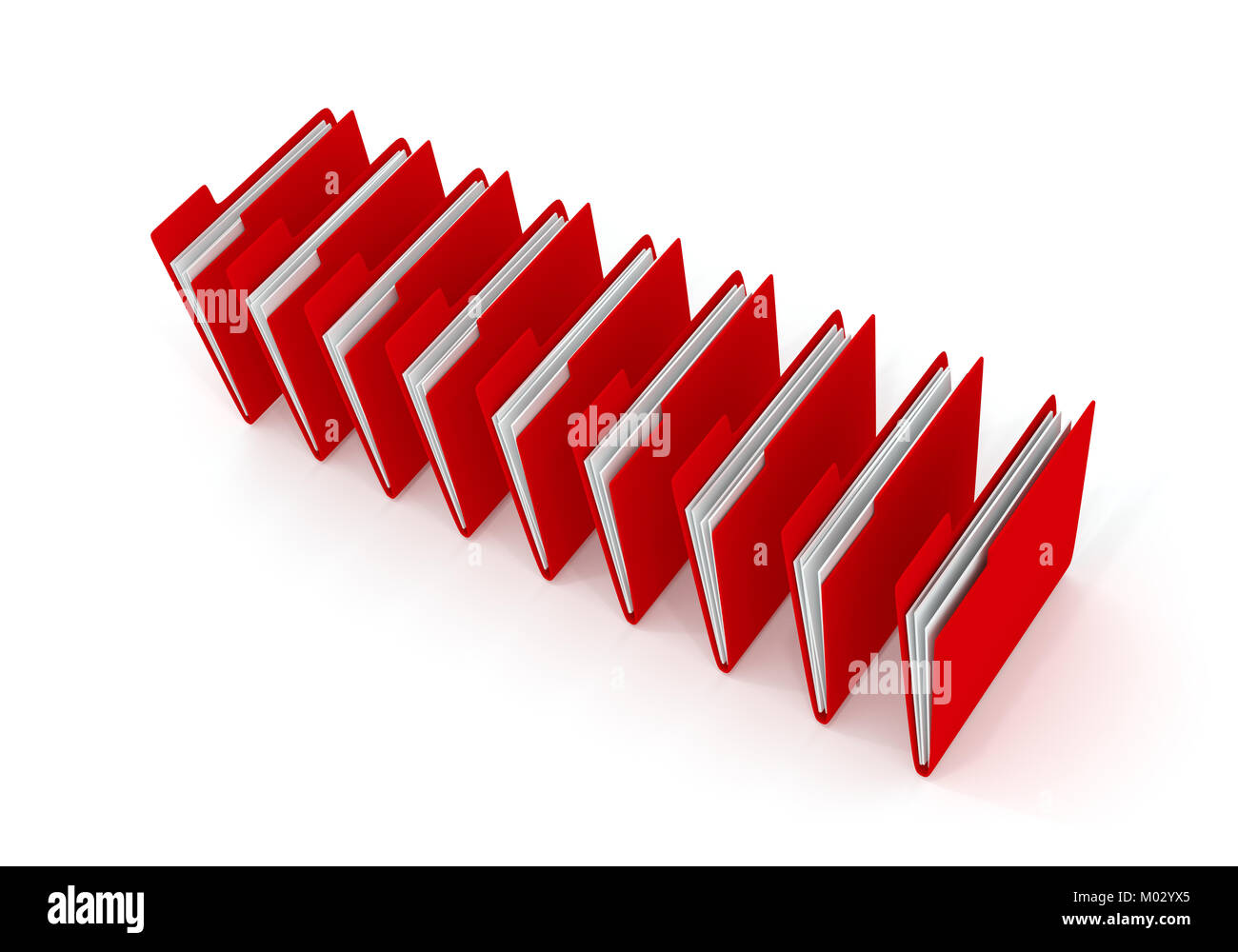 At sign in a folder Cut Out Stock Images & Pictures - Alamy