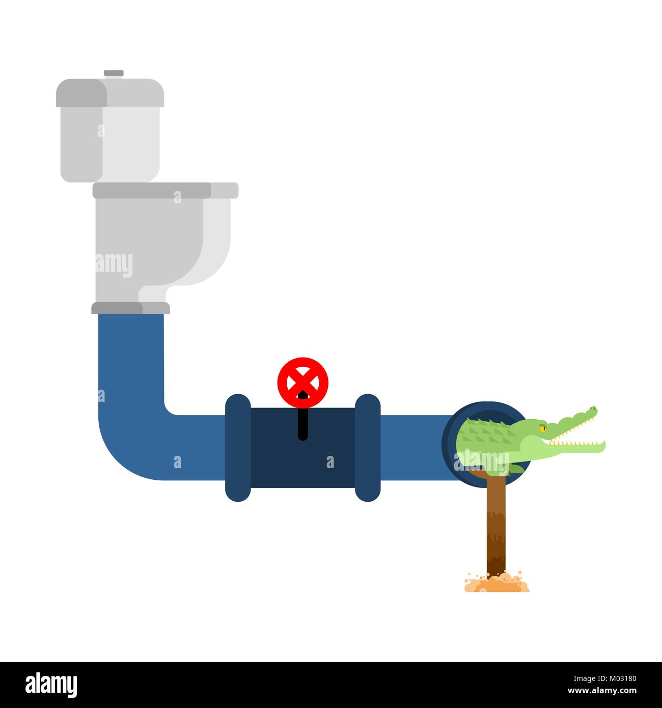 Open drainage cartoon hi-res stock photography and images - Alamy