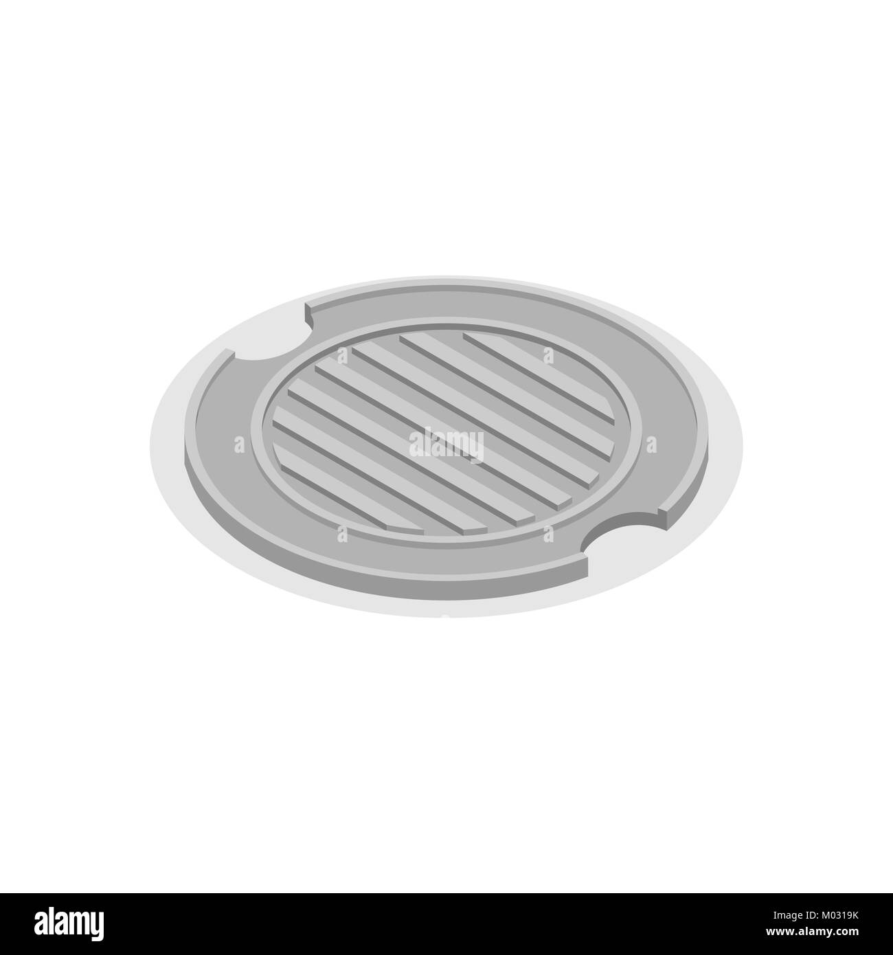 Well cover closed Stock Vector Images - Alamy