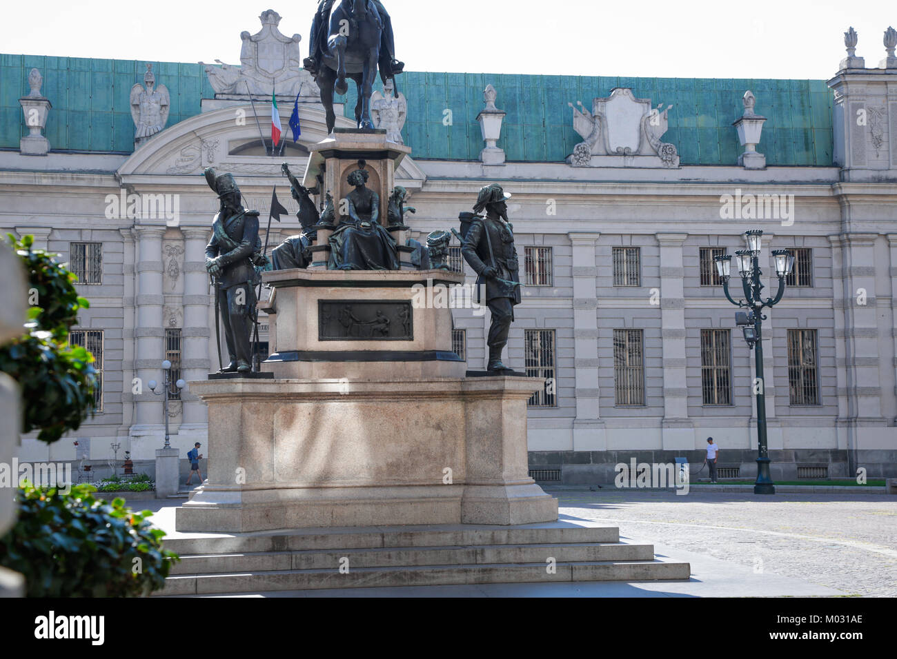 Turin, Italy: Biblioteca Nazionale and Museum of Risorgimento italiano ...