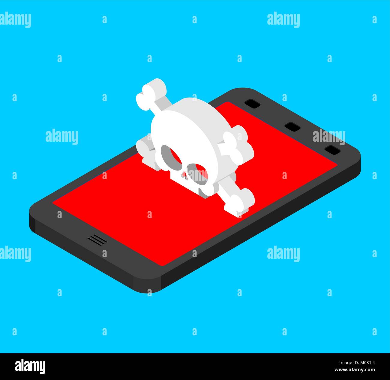 You have been blocked mobile phone Stock Vector Images - Alamy