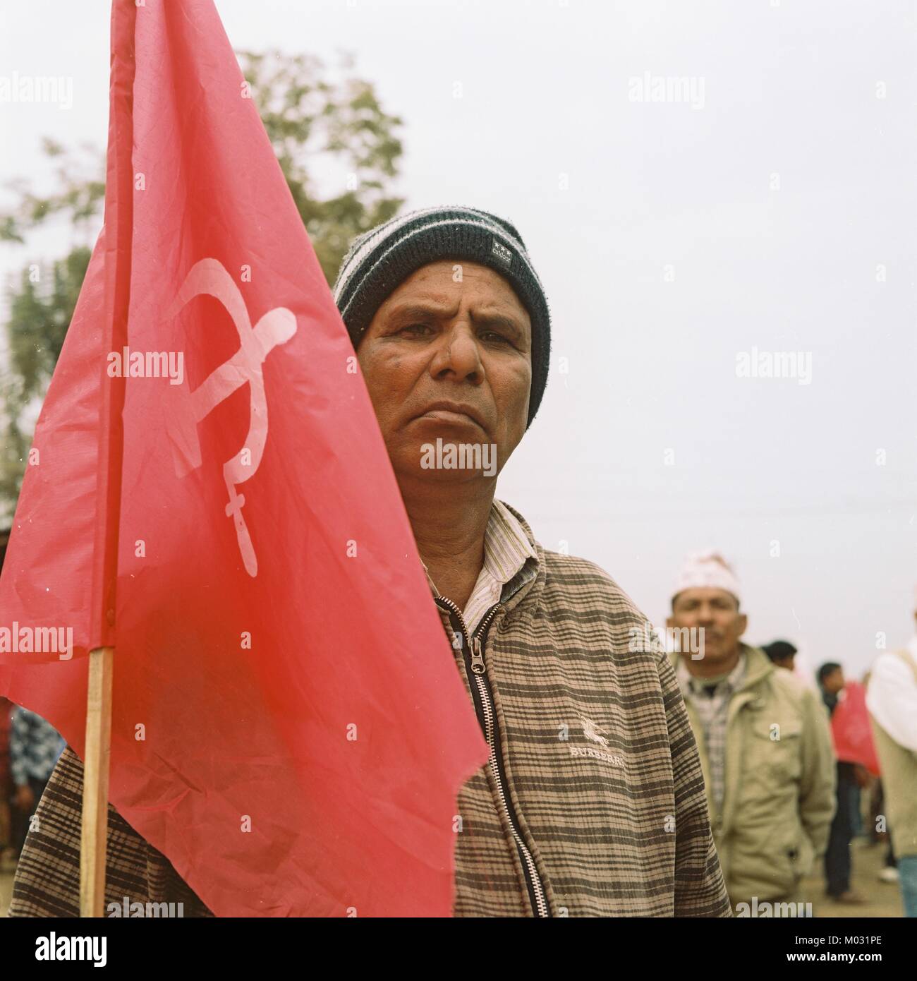 Communist party nepal maoist flag hi-res stock photography and images ... Communist party nepal maoist flag hi-res stock photography and images ...