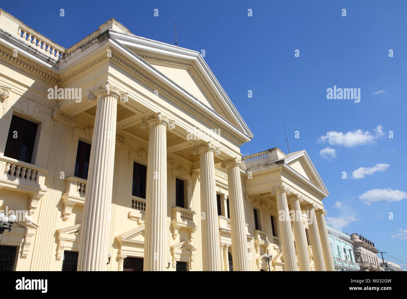 Neoclassical building old town library hi-res stock photography and ...