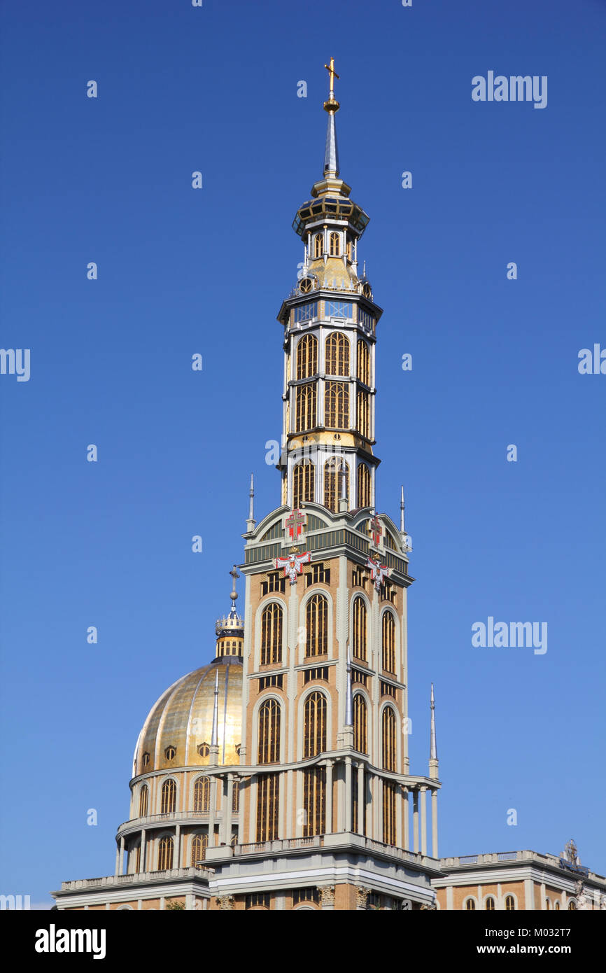 Poland - famous basilica in Lichen. As of 2011, it is 6th largest ...