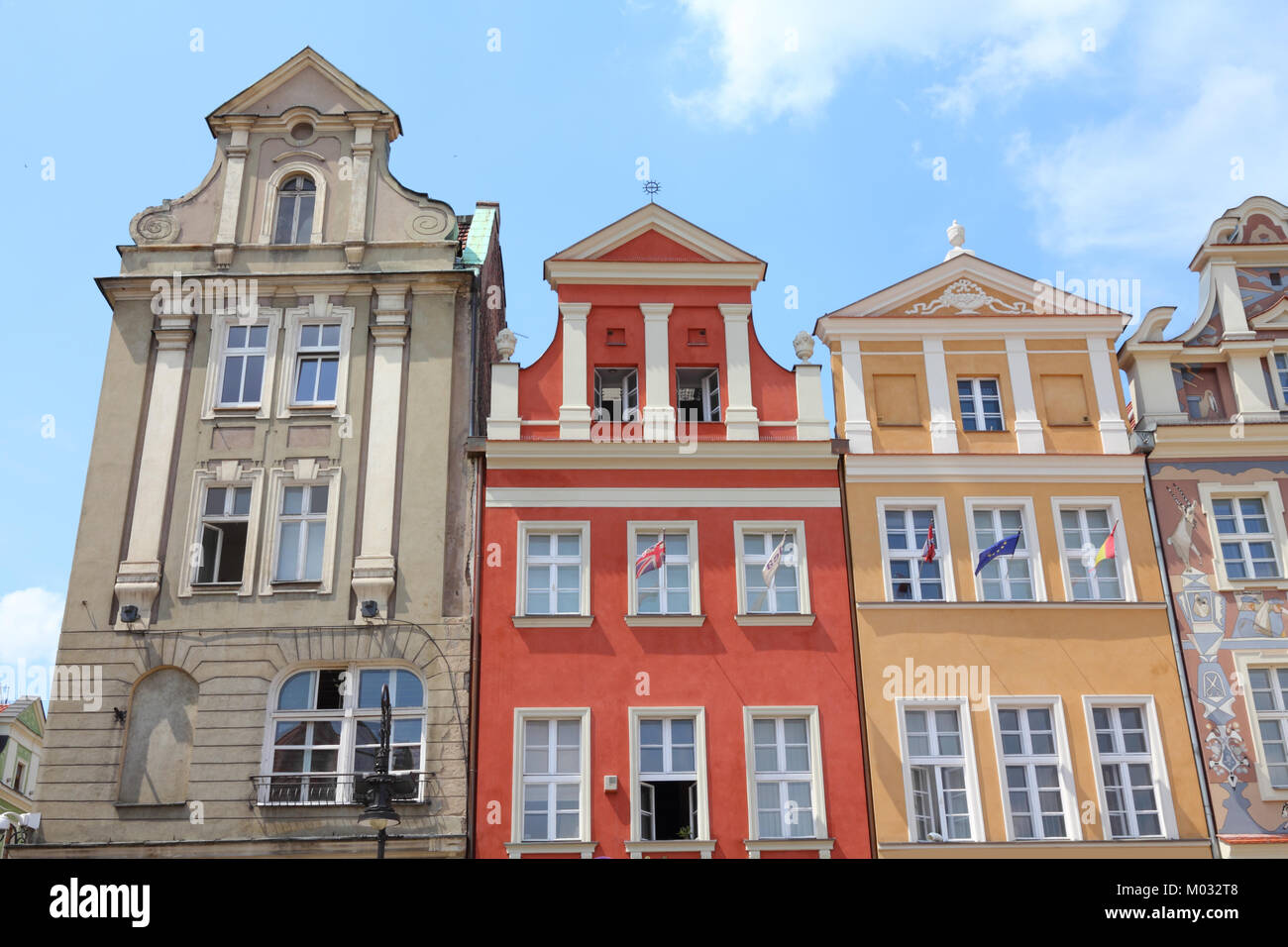 Poznan, Poland - city architecture. Greater Poland province ...