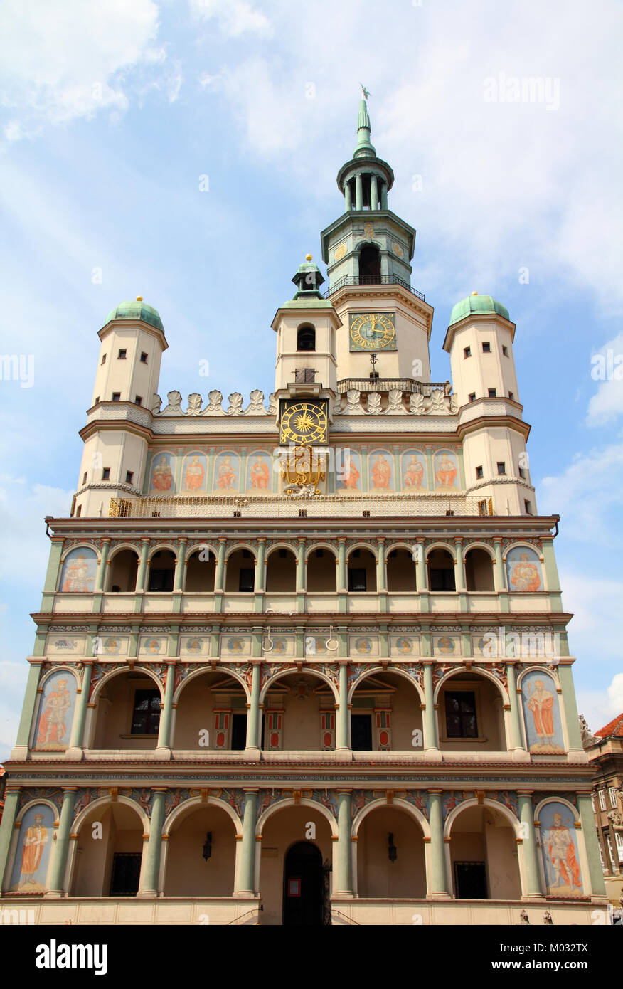 Poznan, Poland - city architecture. Greater Poland province ...