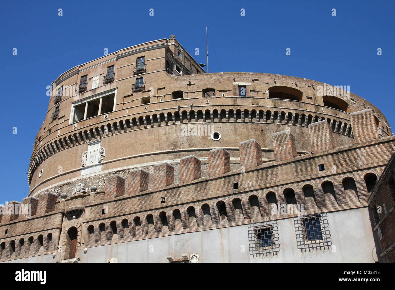 Rome, Italy. View of famous Castel Sant' Angelo Stock Photo - Alamy