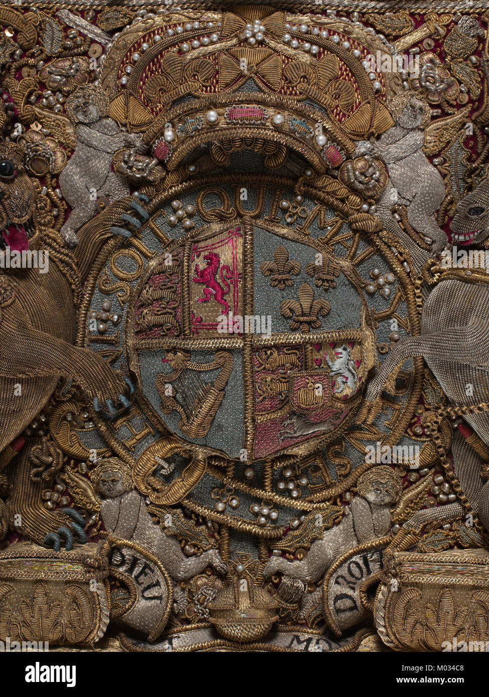 A historical burse featured at The Metropolitan Museum of Art ...