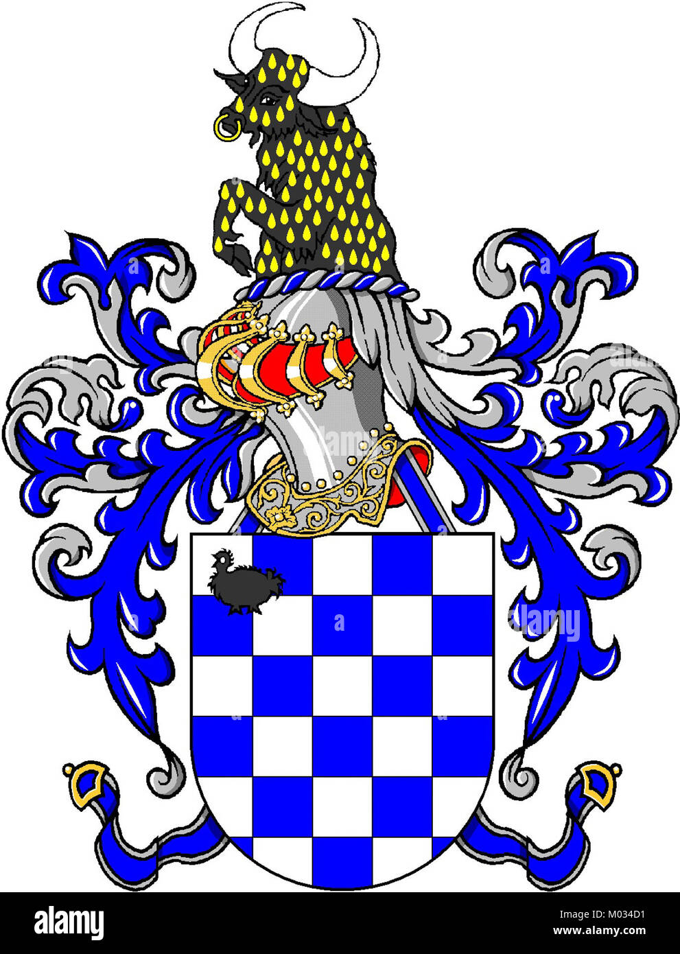Brasao sa refers to a heraldic coat of arms, likely representing a ...