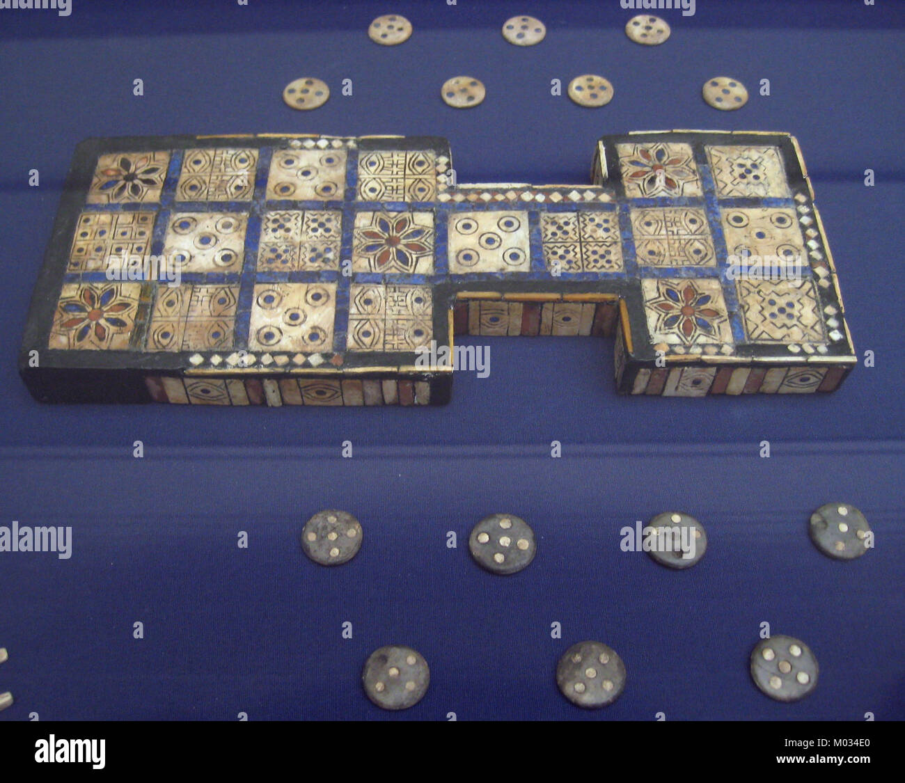 The Royal Game of Ur is an ancient board game discovered in the Royal ...