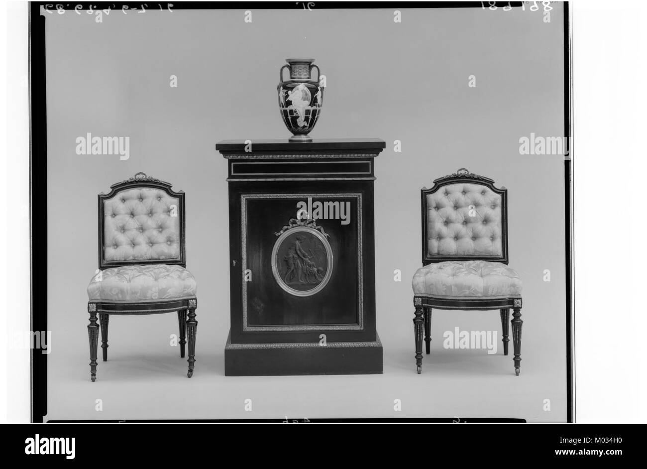 Artistic craftsmanship showcases Black and White Stock Photos & Images ...