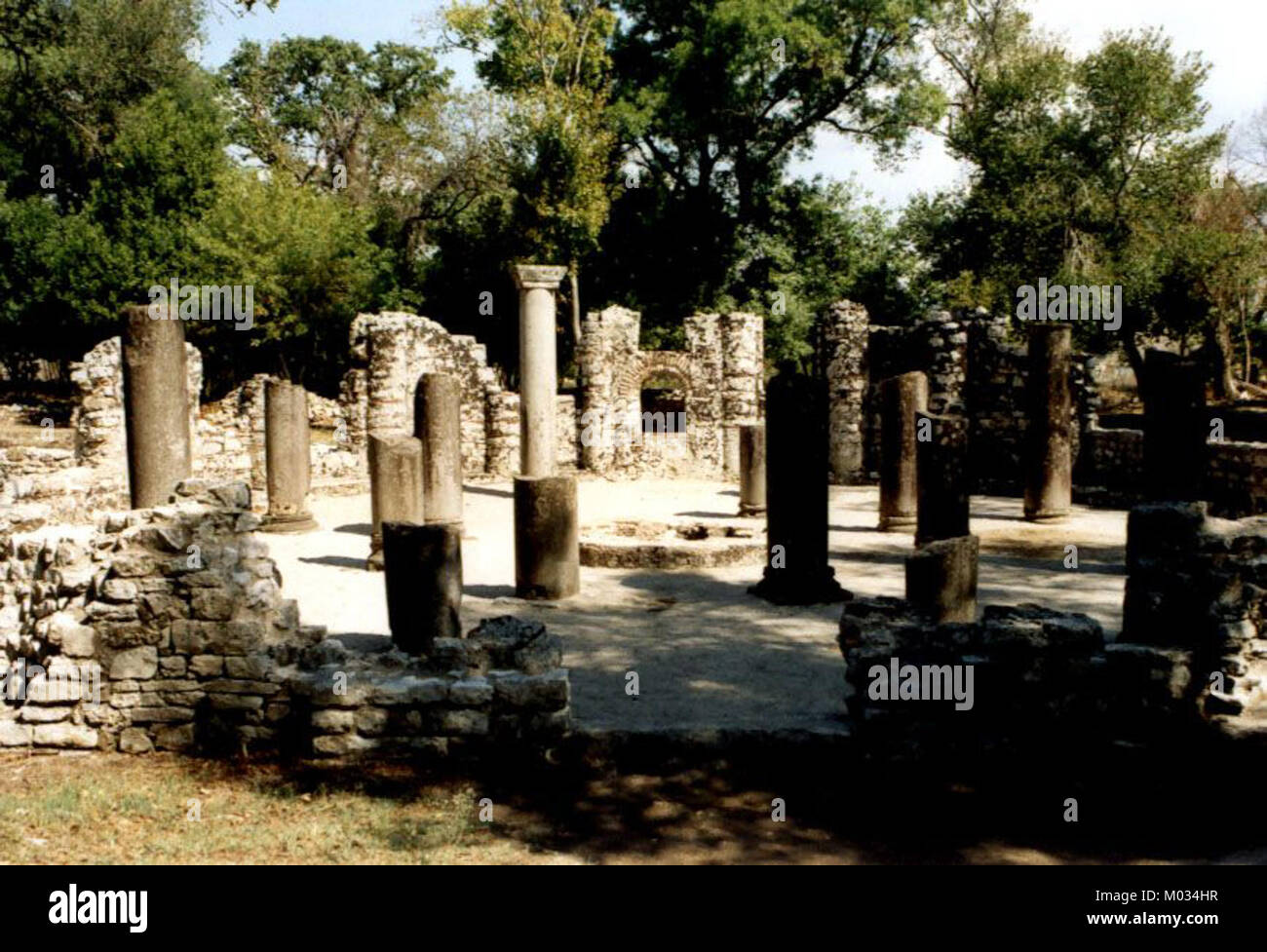 The Baptistery of Butrint is an ancient structure located in the ...