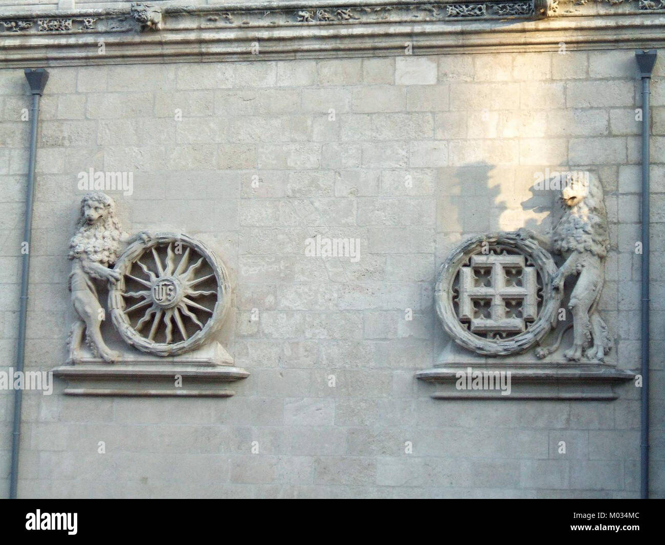 A photograph of the Capilla del Condestable in Burgos Cathedral ...