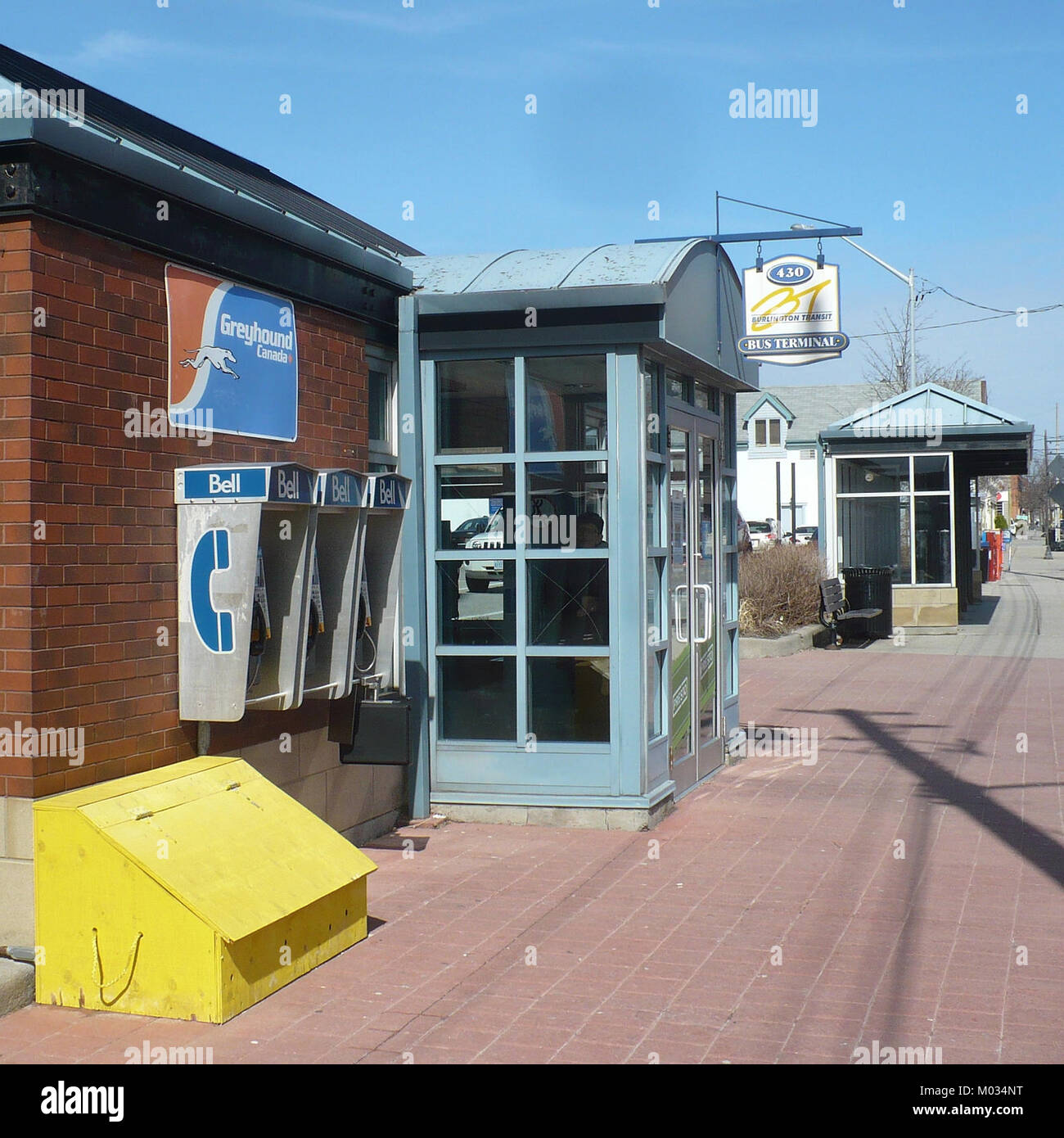 This image showcases the Burlington Bus Terminal, a central transport ...