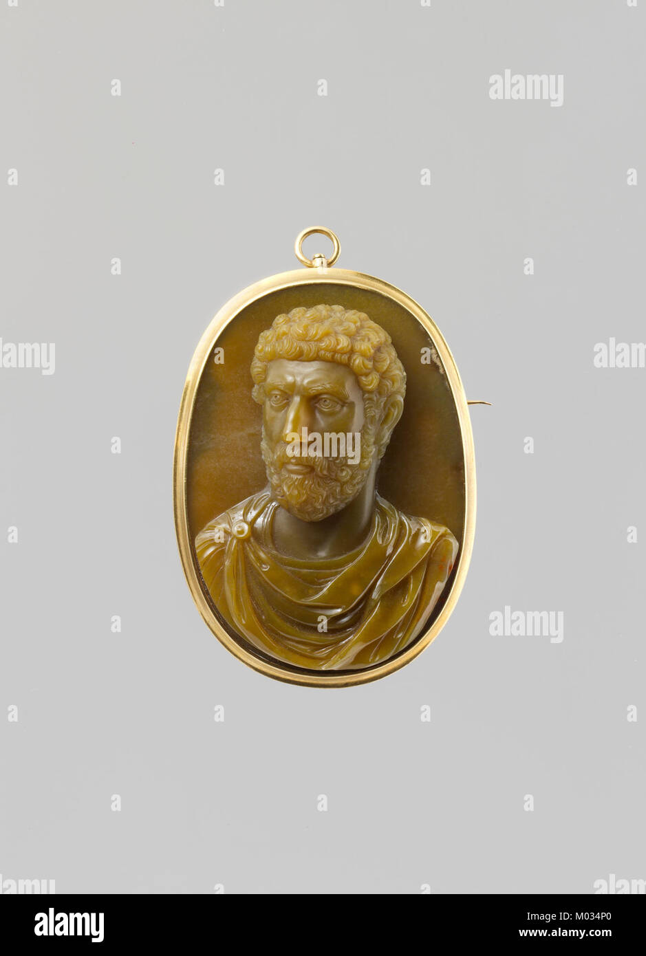 The bust of a Roman figure, cataloged as MET DP158507, is part of the ...