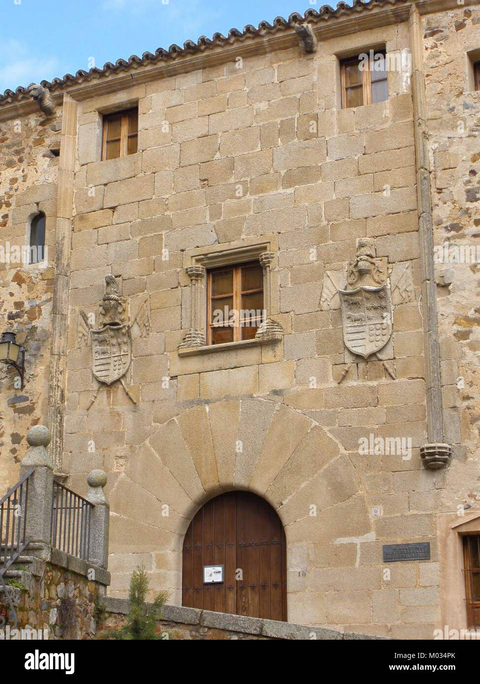 Casa de los Becerra in Caceres, Spain, is a historic building known for ...