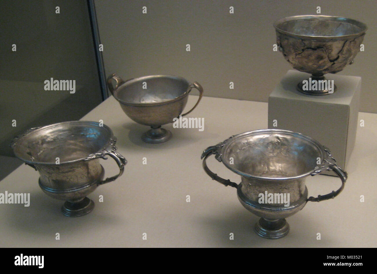 The Hockwold Cups, housed at the British Museum, are ancient artifacts ...