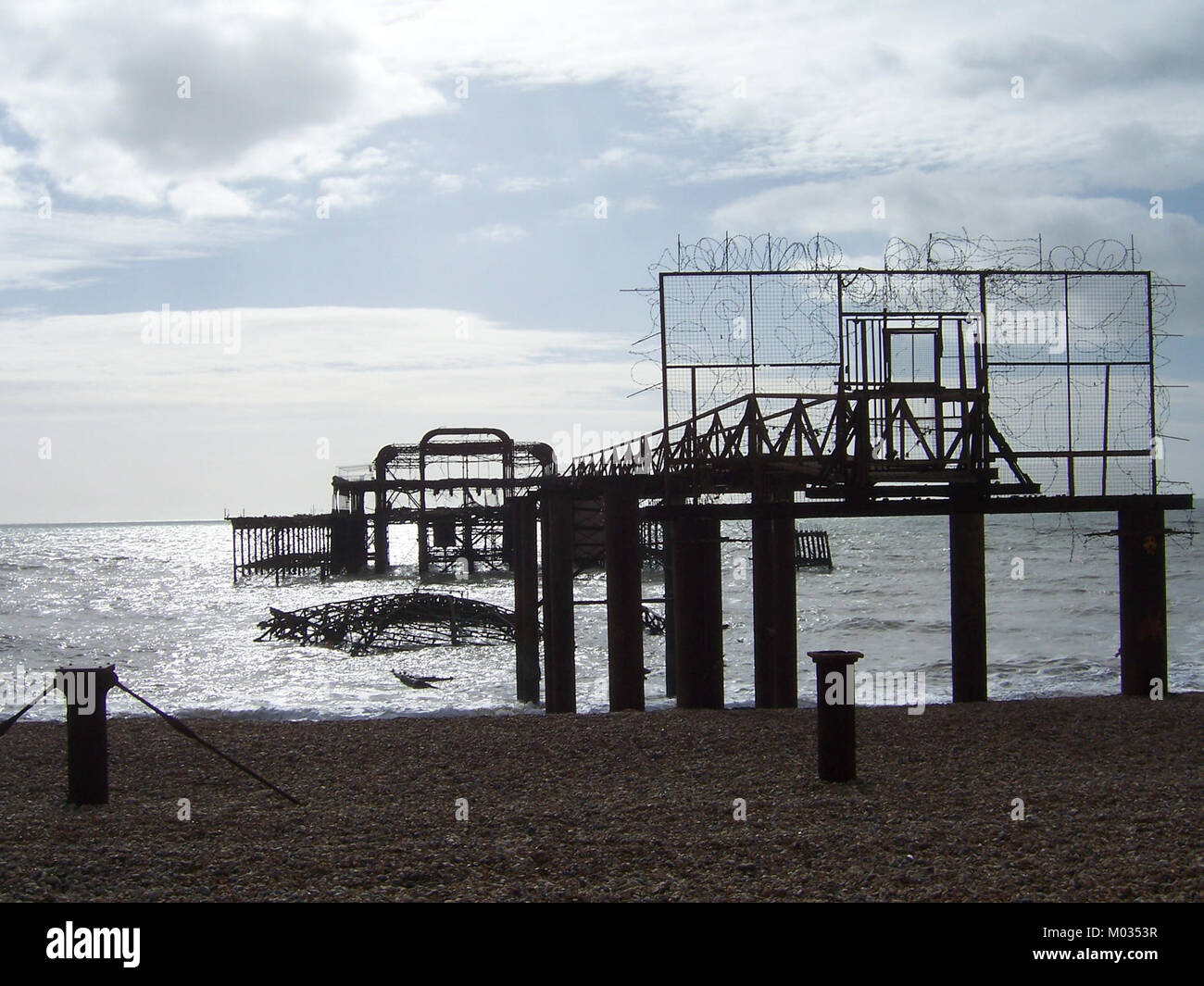 This image shows a view of Brighton, a seaside town in the United ...