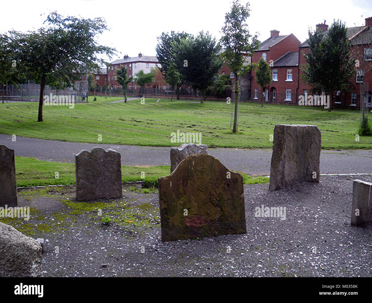 Cabbage Garden Cemetery Stock Photo - Alamy