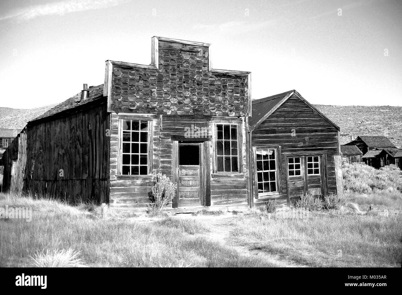 Bodie Ghost Town in California, a well-preserved historical site from ...