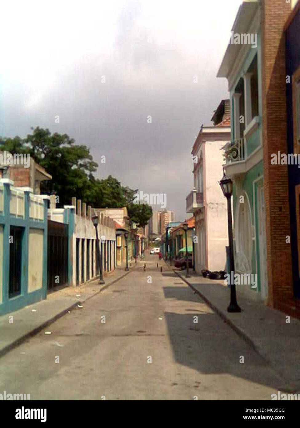 Calle Carabobo in the Saladillo district of Maracaibo, Venezuela, is a ...