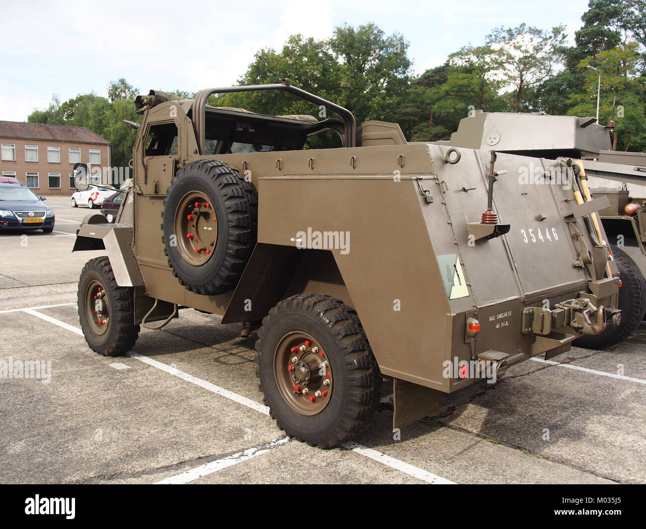 A photo showing the Canadian GMC C15 TA 35446, a military vehicle used ...