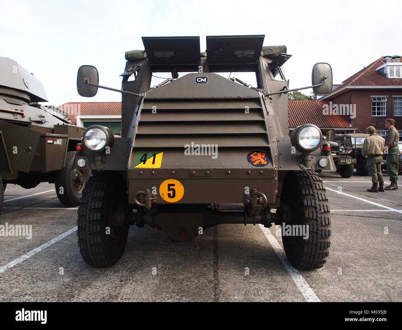 A photograph of a Canadian GMC C15 TA vehicle, a military truck used ...