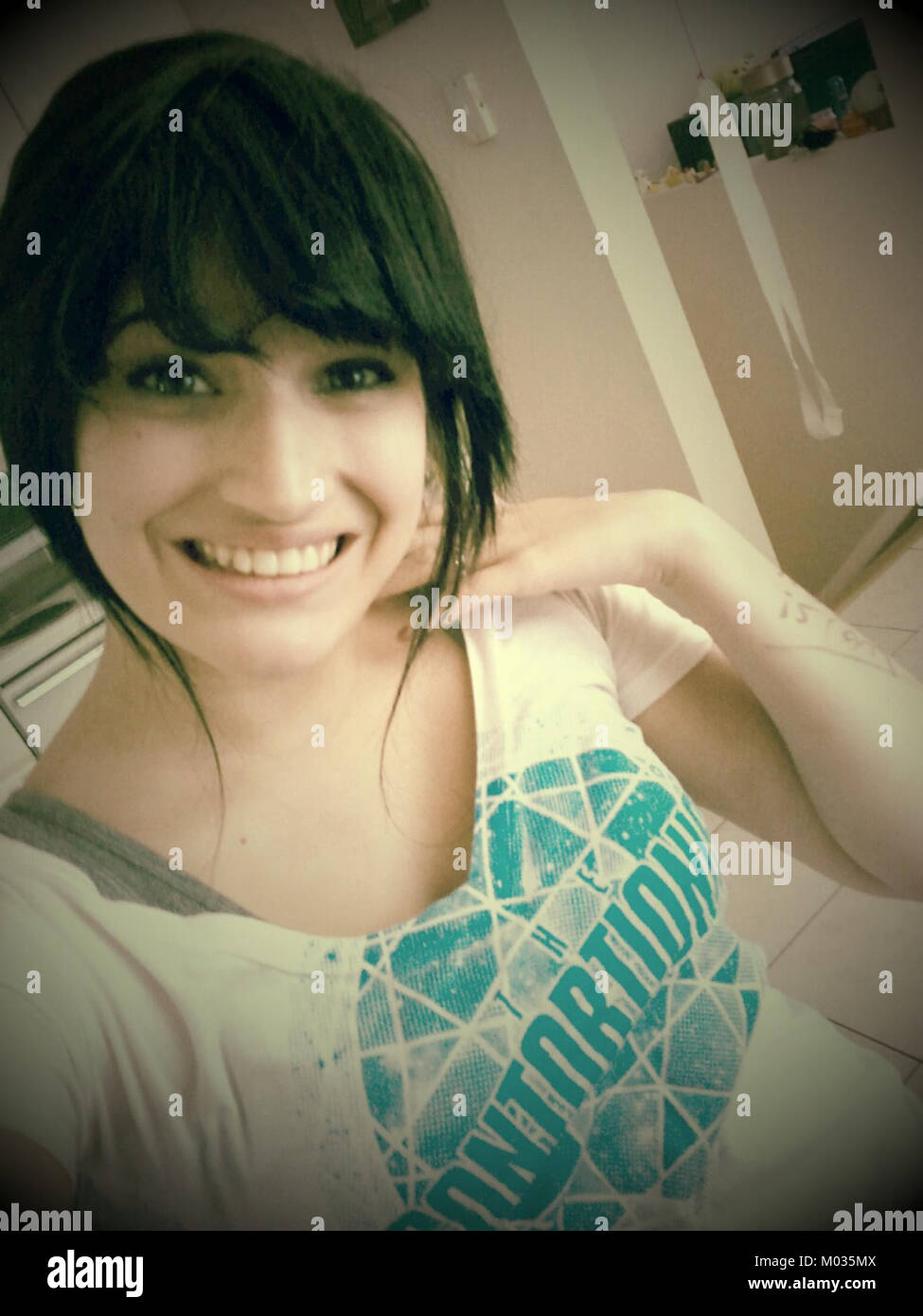 Brittani Alexis Hubbard (self-portrait Stock Photo - Alamy