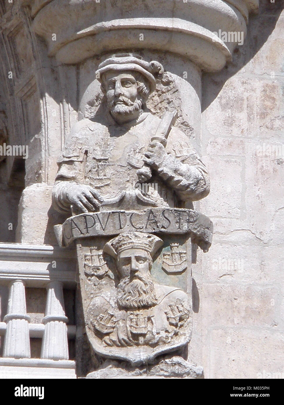 The Arco de Santa MarÃ­a in Burgos, Spain, is a monumental archway that ...