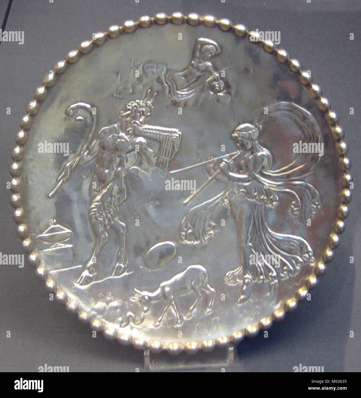 The Mildenhall Bacchic Dish is an ancient Roman artifact housed in the ...