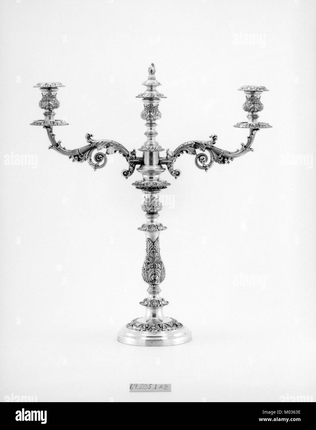This candelabrum, housed in the Metropolitan Museum of Art, is a fine ...