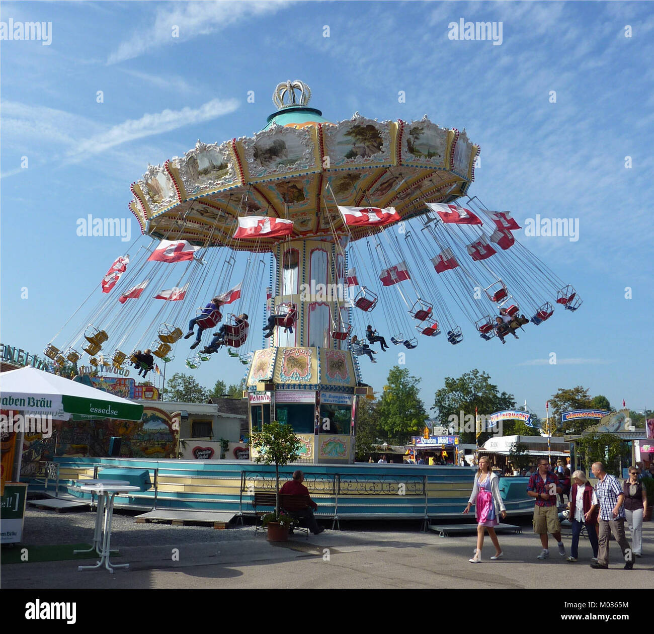 The Cannstatter Volksfest is a popular German festival held annually in ...